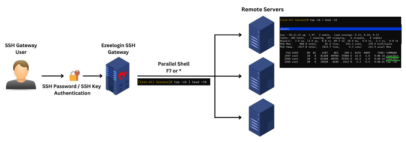 Why the output getting trimmed in Parallel shell?